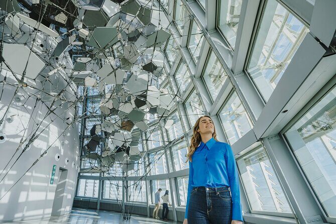 Entrance to the Mirador Torre Glories Barcelona - Who Should Consider This Tour