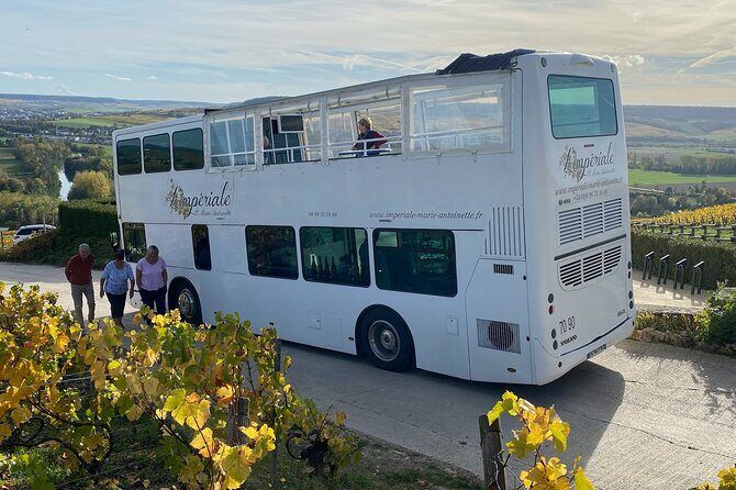 Épernay and Champagne Open-Top Bus Tour with 3 Tastings - Key Points