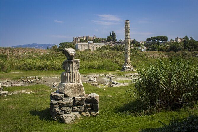 Ephesus Pigeon Island Tour with Lunch Turkish Bath - Traditional Turkish Lunch & Nomadic Art Gallery Carpet Shop