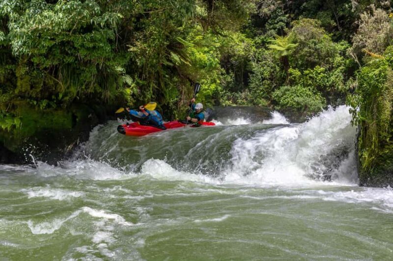 Epic Tandem Kayak Tour down the Kaituna River Waterfalls - The Experience Breakdown