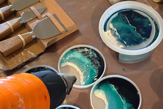 Epoxy Resin Art and Craft Coaster Set Experience - Location and Convenience