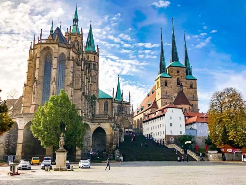 Erfurt: On the road with the Brückenkrämer. Tour with anniversary tasting. - Key Points