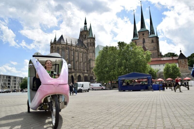 Erfurt: Private Guided Classic Old Town E-Rickshaw Tour - What You Can Expect During the 75-Minute Tour