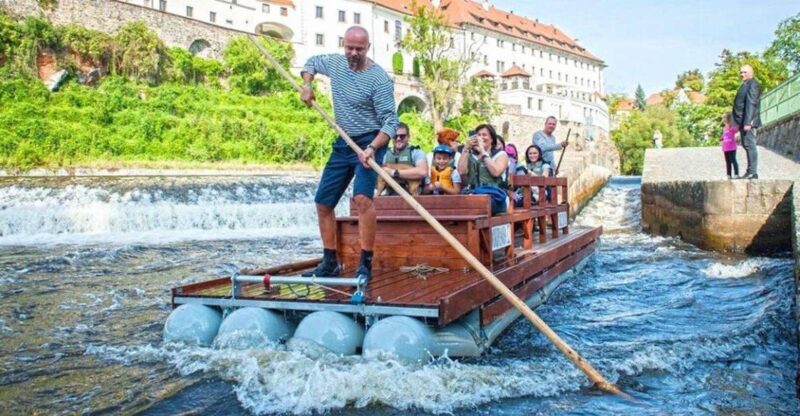 eský Krumlov: Wooden Raft River Cruise - Key Points
