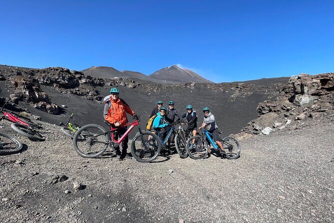 Etna Summit Craters E-bike - The Descending Journey and Return