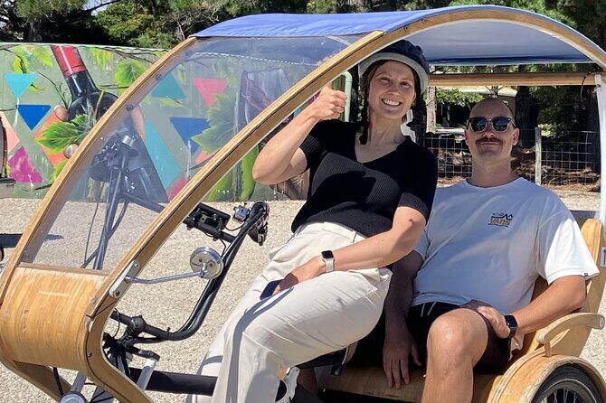 eTukTuk Adventure from Shirvington Wines - McLaren Vale - How the Itinerary Unfolds