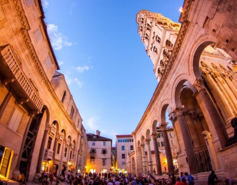 Evening Group Walking Tour - Split Old City Diocletian's Pal - Key Points