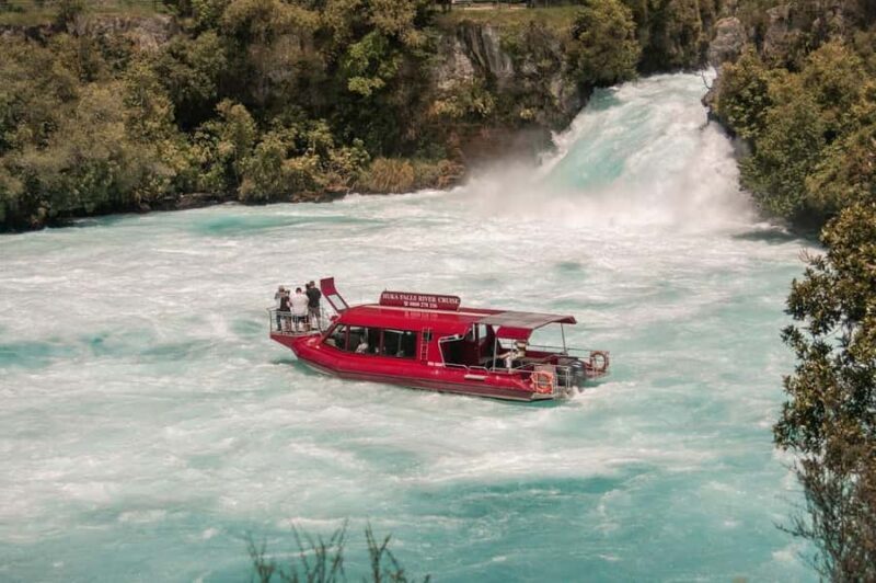 Ex Auckland - WAI-O-TAPU - WAIKITE Pool & HUKA FALLS Cruise - Key Points