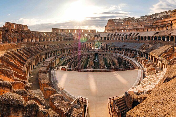 Exclusive Colosseum Gladiator's Arena with Roman Forum - Key Points