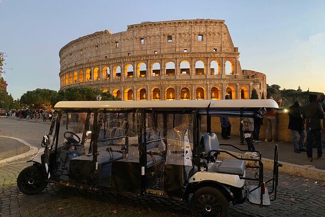 Exclusive ROME - Golf Cart City Tour with Italian Gelato - Key Points