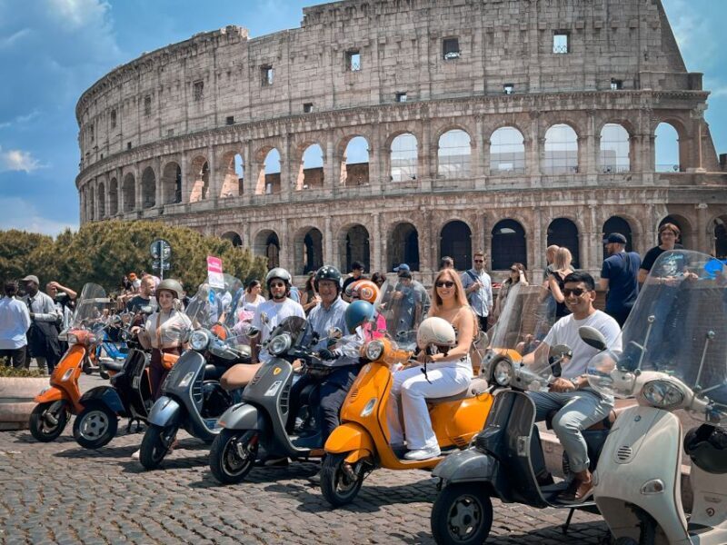 Exclusive Rome Vespa Tour with Professional Photographer - FAQs