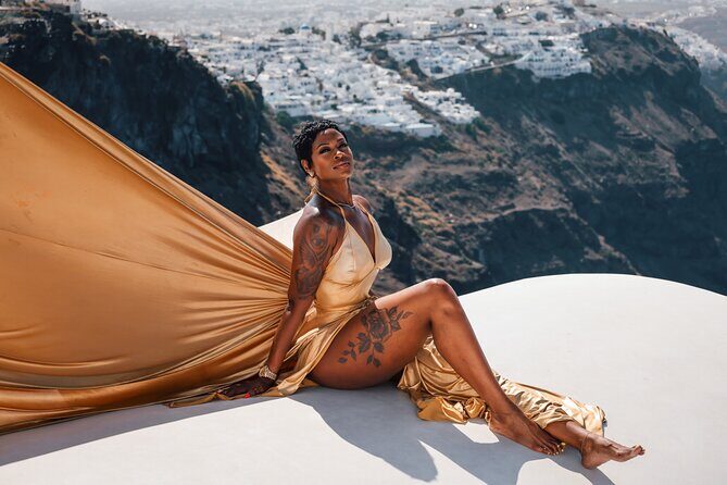 Exclusive Santorini Flying Dress Photoshoot with Pickup - The Photoshoot Locations
