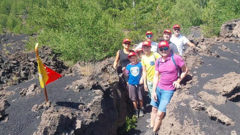 Excursion etna in FIAT CROSS 4X4 scarpe e giacche gratis - Key Points