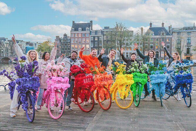 Explore Amsterdam canals on iconic Flower Bikes - Exploring Amsterdam on Iconic Flower Bikes: A Practical Review