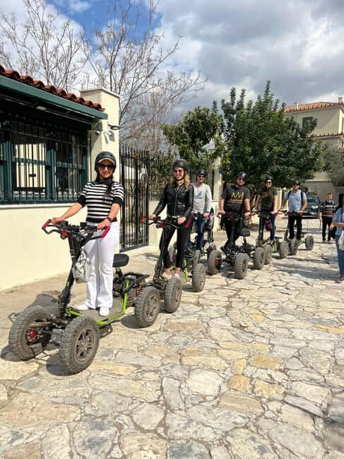 Explore Athens on a 4-Wheeled EZRaider Guided City Tour - Key Points