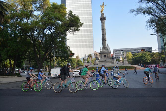 Explore Chapultepec & Mexico City sights by Bike - Detailed Breakdown of the Itinerary