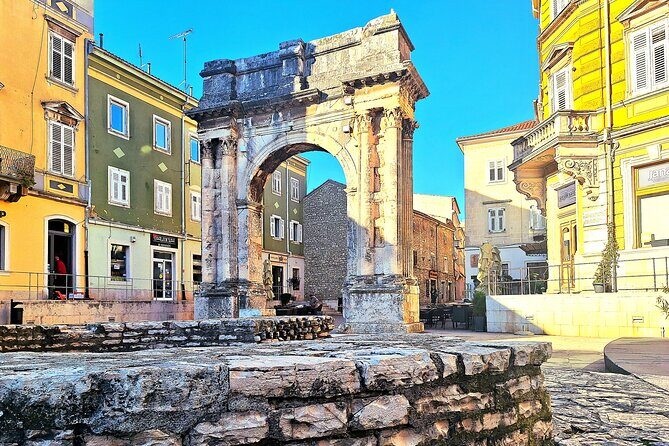 Explore layers of Pula's History in German or English - What to Expect and Practicalities