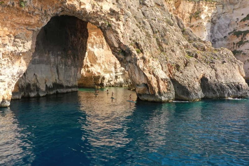 Explore Maltas Blue Grotto by SUP - Key Points