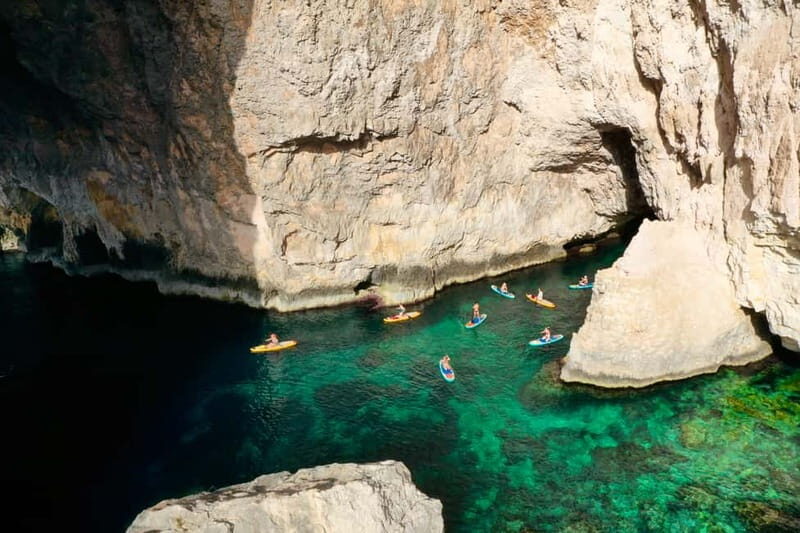 Explore Maltas Blue Grotto by SUP - Authentic Experiences from Reviews