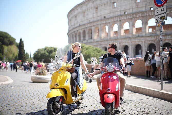 Explore Rome by Vespa With Pick up and Drop Off - Key Points