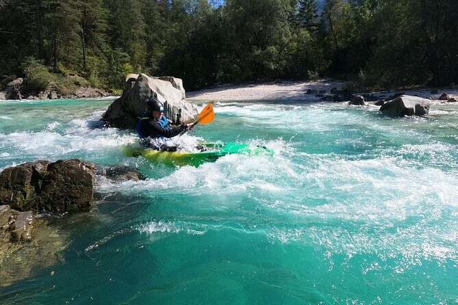 Explore Soa River on Sit on top Kayak with Free Photos - An Honest Look at the Soca River Kayaking Experience