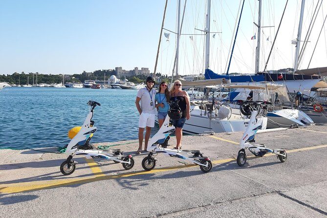 Explore the new town and the medieval town of Rhodes on scooters - 3 hours - The Sum Up