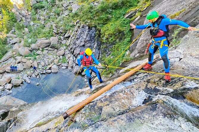 Extreme Canyoning With Waterfall Rappelling near Geilo in Norway - The Value of the Experience