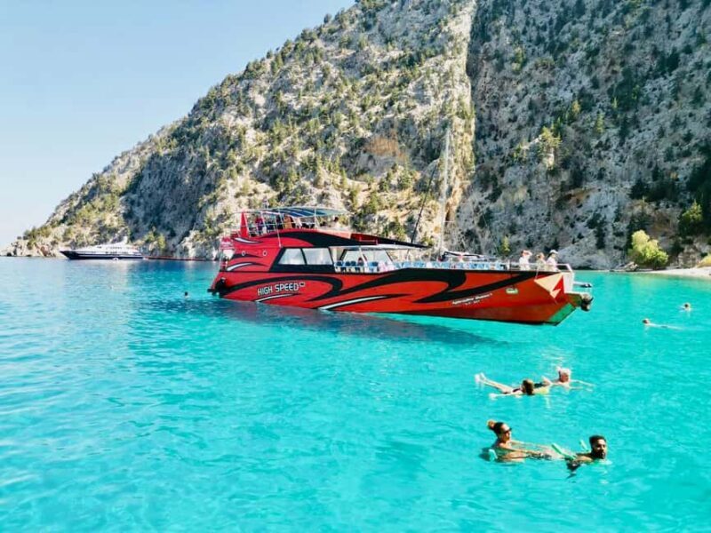 Faliraki: High Speed Cruise to Lindos with a swim stop - What’s Included and What’s Not
