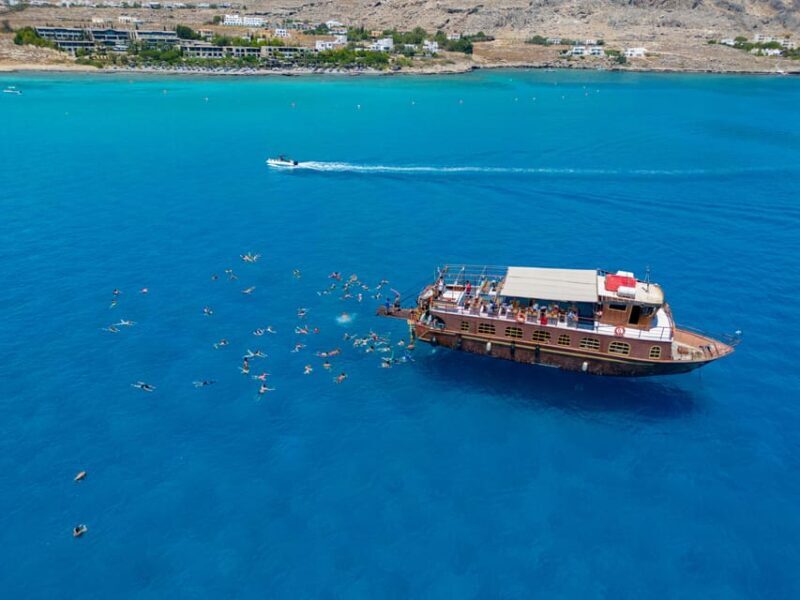 Faliraki : Transfer & Cruise to Lindos with 3 Swimming Stops - Who Will Love This Tour?
