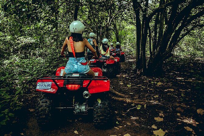 Family ATV Cenote Five Zip Lines Photos Taco Lunch Tequila Taste - Practical Details and Tips