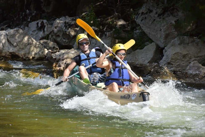 Family Canoe/Kayak Trip on the Ardèche: 3 hours - about 12 km - An Authentic Water Adventure in the Ardèche