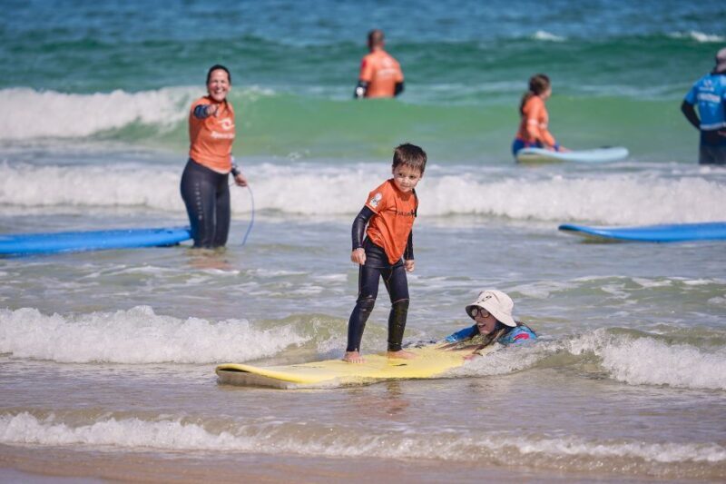 Family/children surf lesson - Key Points