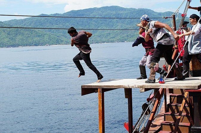 Family Fun in the Sun on a real Wooden Pirate Ship - The Sum Up