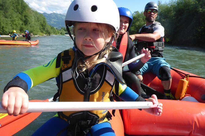 Family rafting Iller - white water rafting level 1 - A Closer Look at the Experience