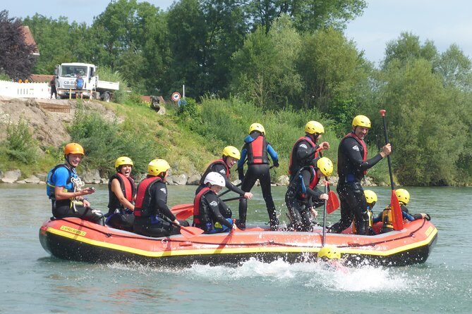 Family rafting Iller - white water rafting level 1 - Pricing and Value