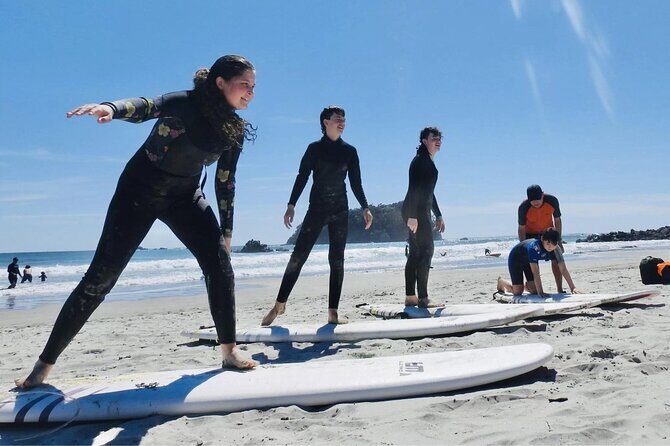 Family Surfing Lesson in Mount Maunganui - Introduction to the Mount Maunganui Surf Lesson