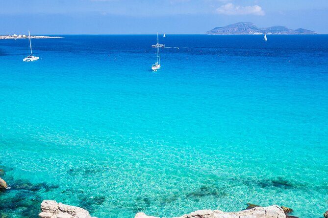 Favignana inflatable boat tour, wine tasting, snorkeling and relaxation - Key Points