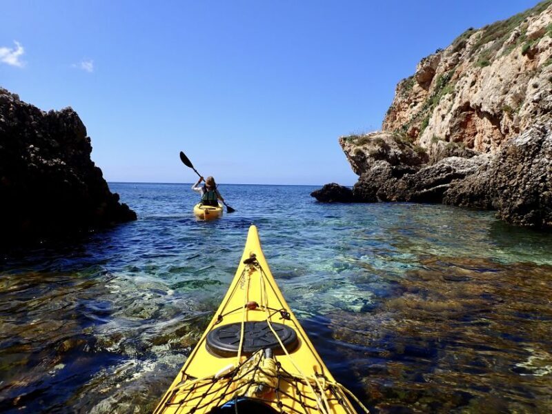 Favignana: kayak excursion, snorkelling and adventure - Key Points