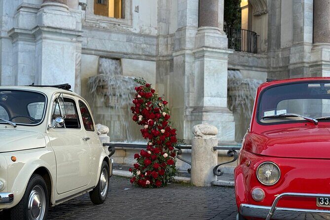 Fiat 500 Professional Pictures Rome Tour - Practical Details