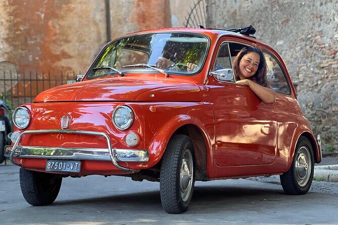 Fiat 500 Professional Pictures Rome Tour - Authentic Touches from Reviewers