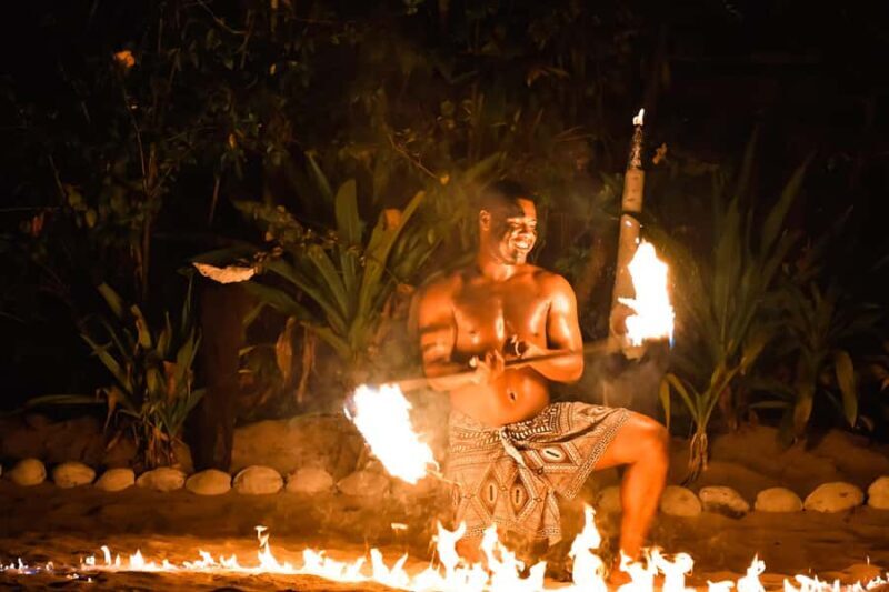 Fiji: Sunset Cruise with Dinner and Fire Show - Key Points