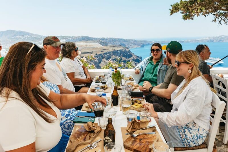 Fira: Guided Foodie Walking Tour with Tastings - Key Points