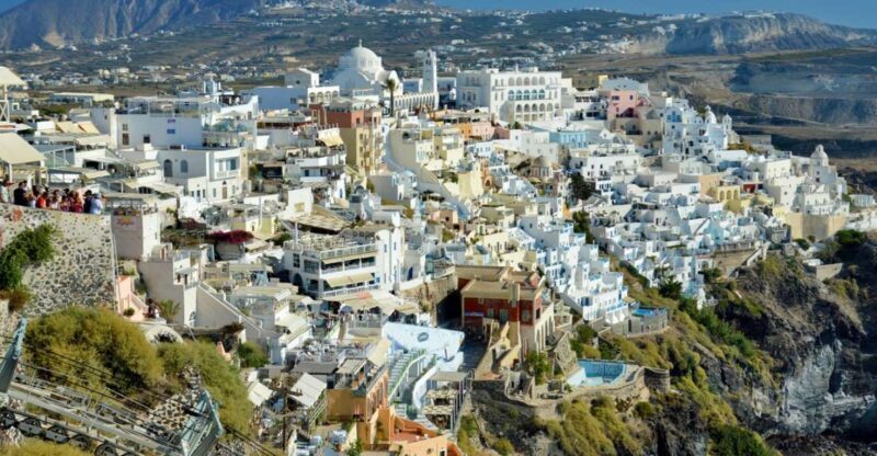 Fira: Walking Tour with Cable Car Ride - The Sum Up