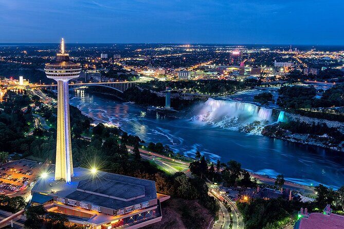 Fireworks & Falls Glow Walking Tour Canada + Skylon Tower - Guides and Personal Touch