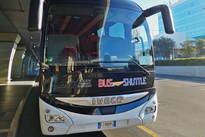 Fiumicino Airport Shared Shuttle Bus to Rome Termini & Vatican - Key Points