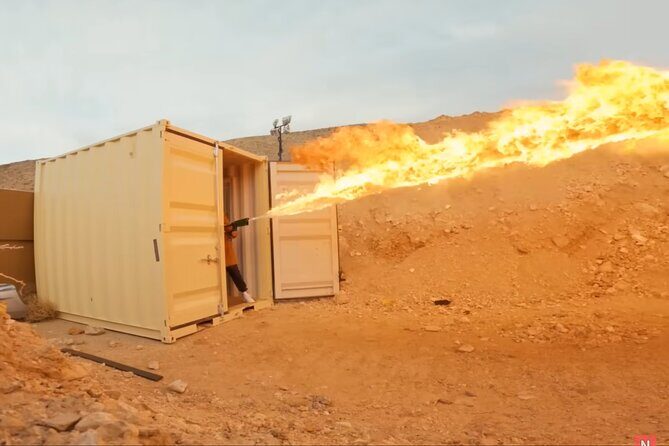 Flame Thrower Combo Package at Adrenaline Mountain - Authentic Insights from Reviewers  