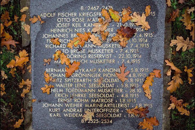 Flanders Fields Remembrance Tour from Bruges - Authentic Experiences from Reviewers