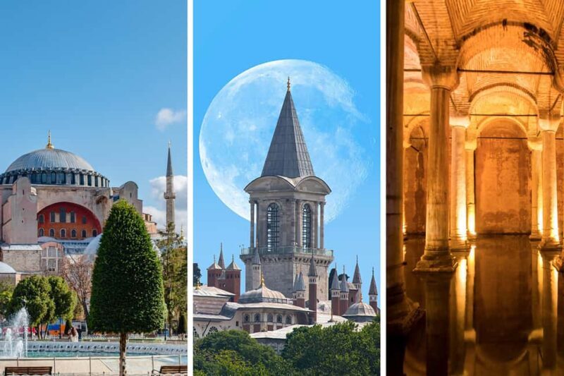 Flexible Combo: Hagia Sophia, Topkapi, Basilica, Blue Mosque - Overview of the Tour Offering