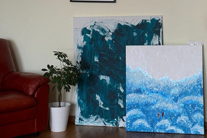 Floral Inspirations and Fluid Acrylic Creations Workshop - The Sum Up