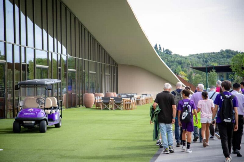 Florence: ACF Fiorentina Viola Park Guided Tour & Drink - Key Points